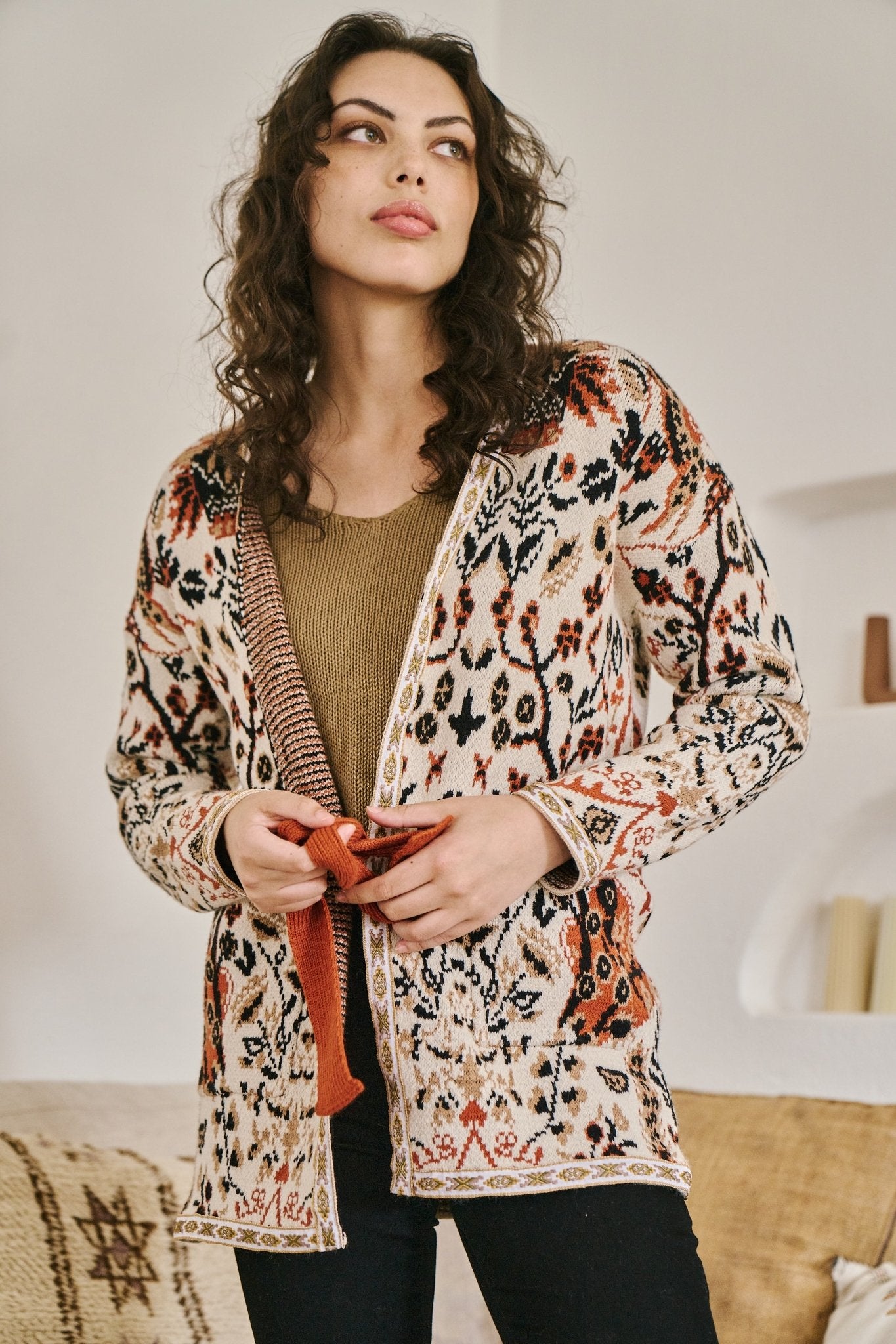 The history of the cardigan in world of fashion.